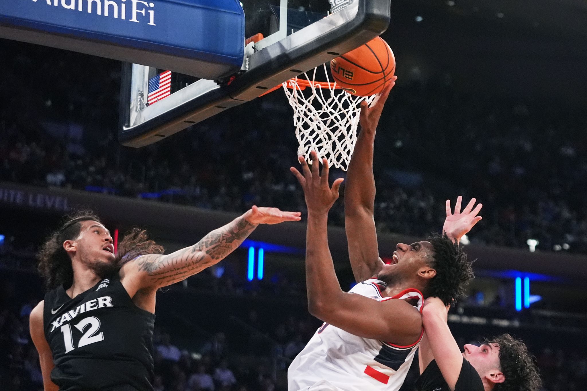 No. 6 UConn bounces back to beat Xavier 93-68 in the Big East quarterfinals