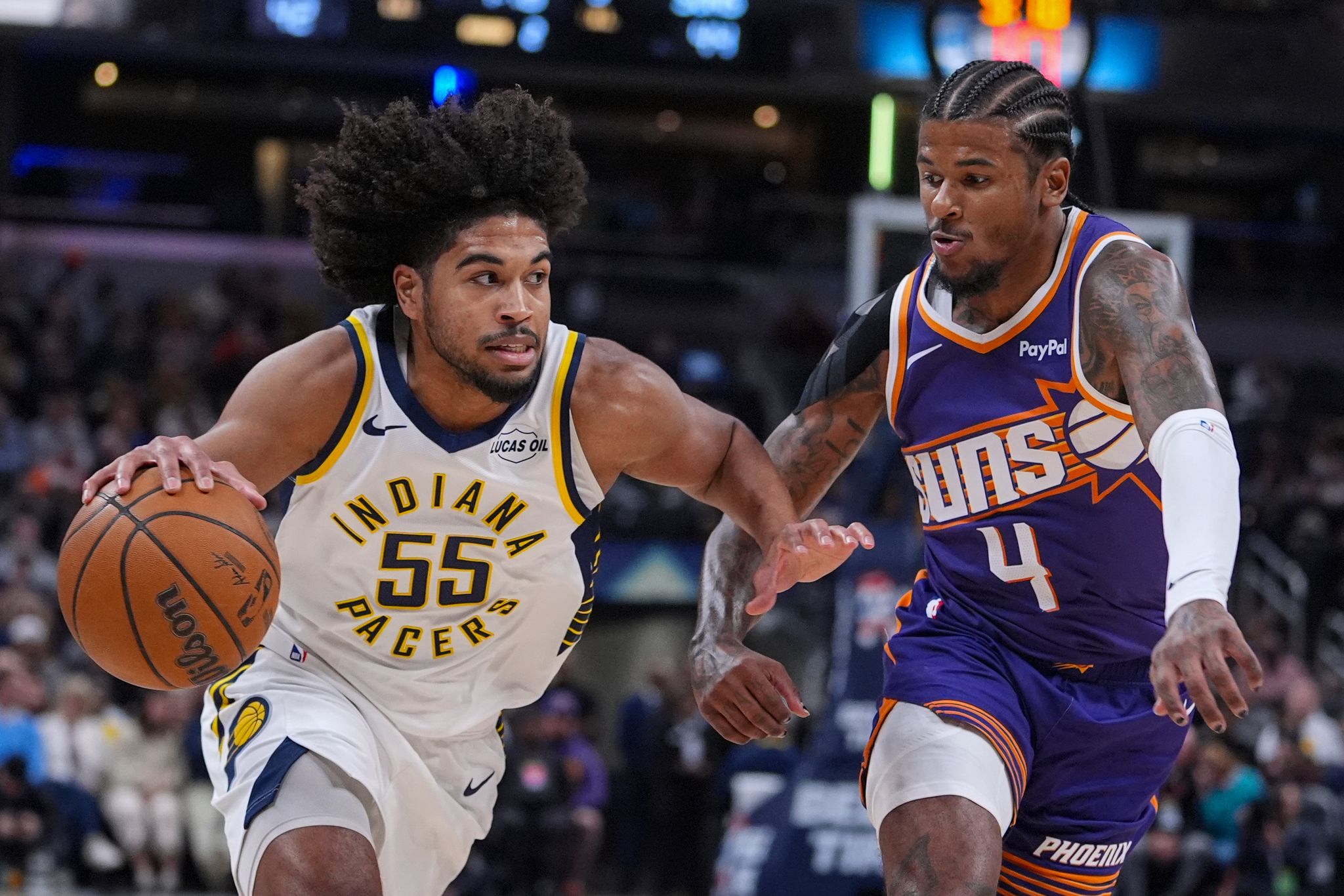 Booker, Suns beat Indiana 123-108 for 4th straight victory and Pacers ...