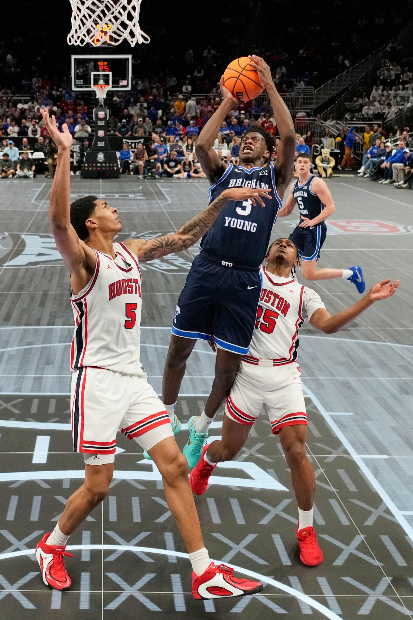 AJ Dybantsa passes Kevin Durant for most points scored in a single Big ...