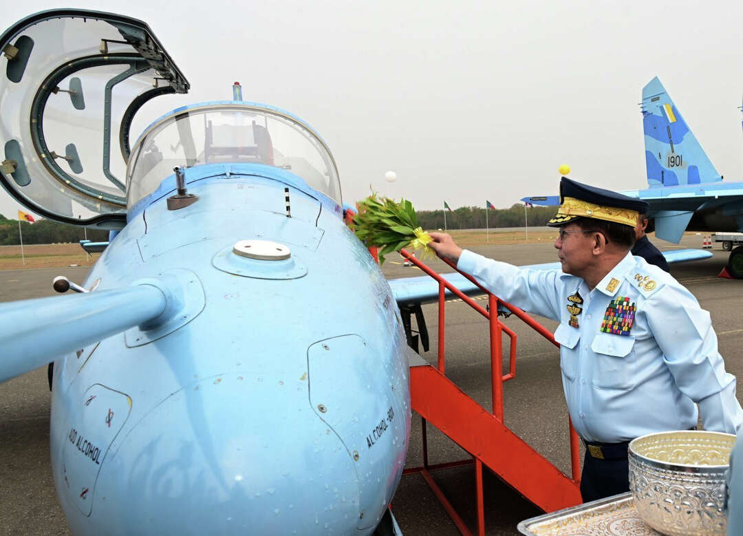 Myanmar's military boosts air power as it recaptures a key town