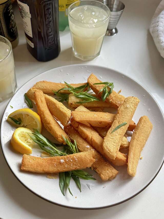 Recipe: Mauresque and Panisse with Tarragon and Lemon