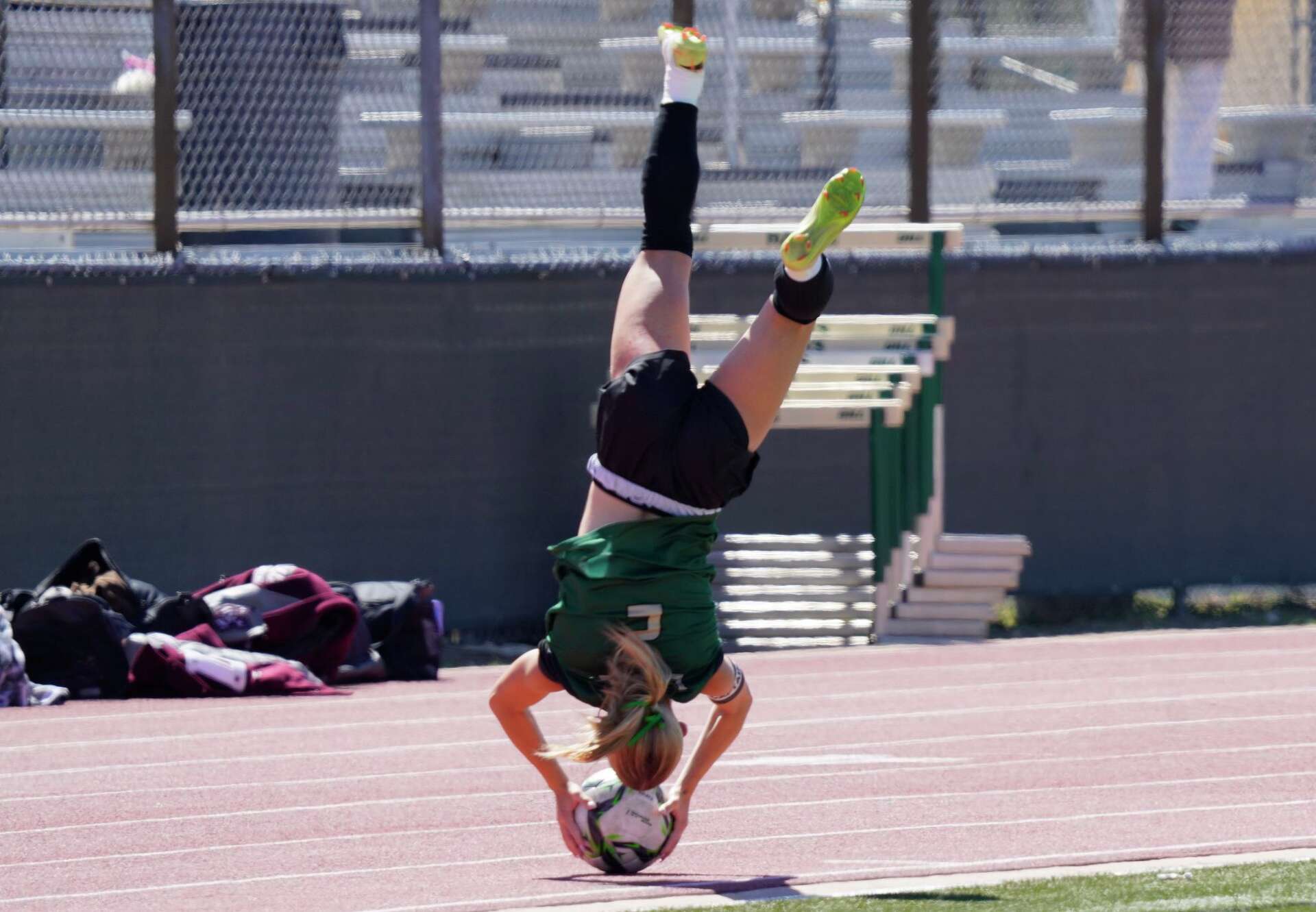 Canyon Lake's Savanna Oberholtzer scores in historic proportions