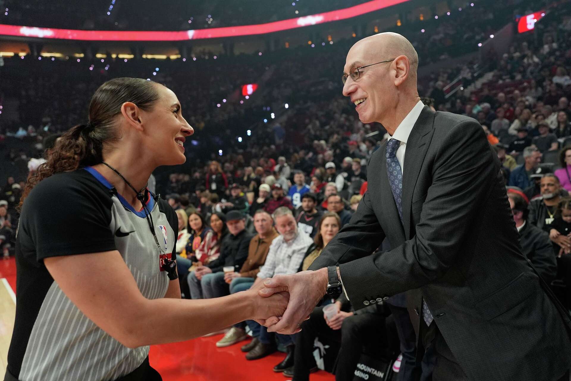 NBA Commissioner Silver visits Portland after passage of bill to help ...