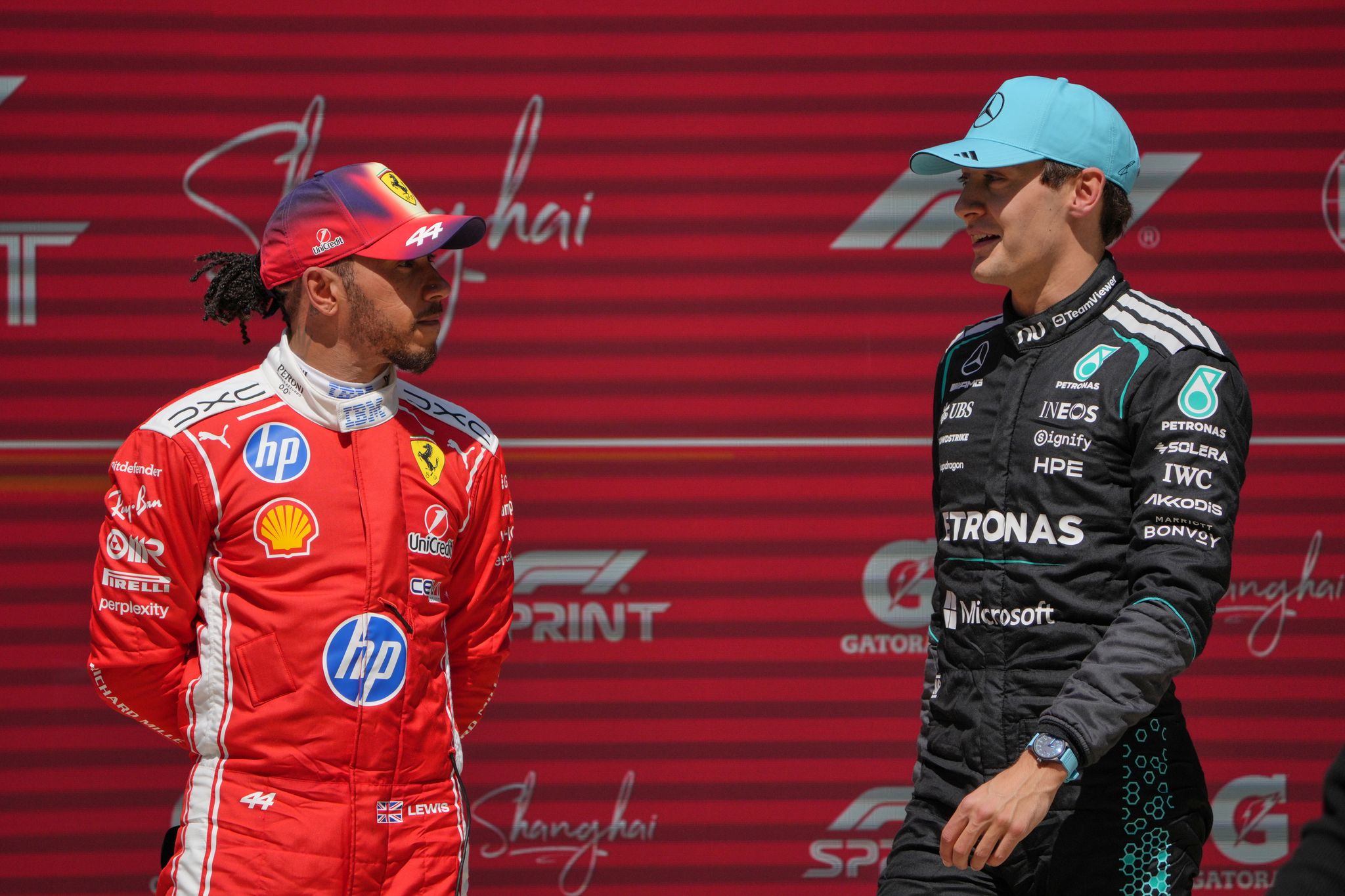 Antonelli on pole for F1's Chinese Grand Prix after teammate Russell ...