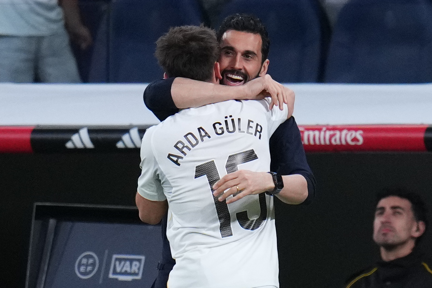 Long strike: Arda Güler scores with lobbed shot from inside Real Madrid ...
