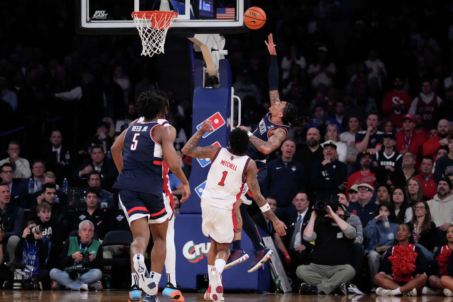 UConn men's basketball routed by St. John's for Big East title