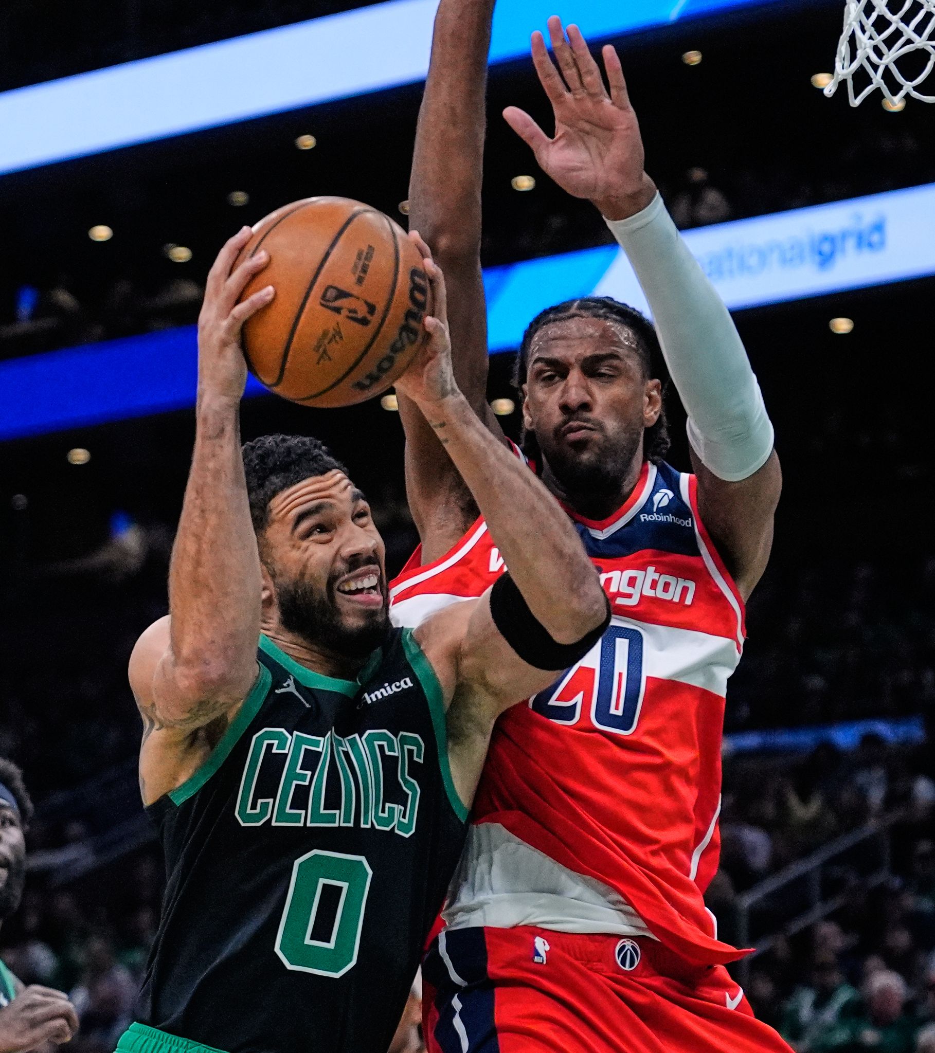 Tatum scores 20 points in 32 minutes, Celtics hand Wizards 11th ...