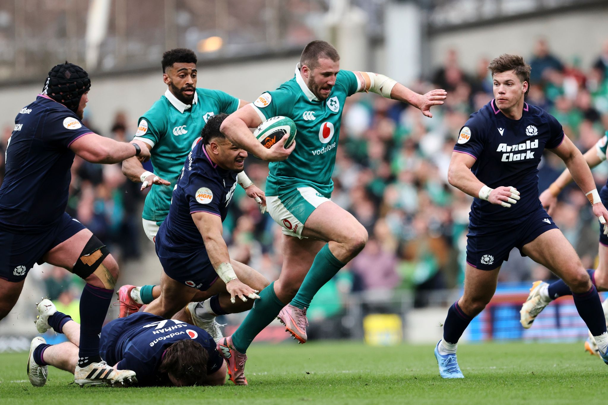 Farrell hails a revitalized Ireland after defeating Scotland and second ...