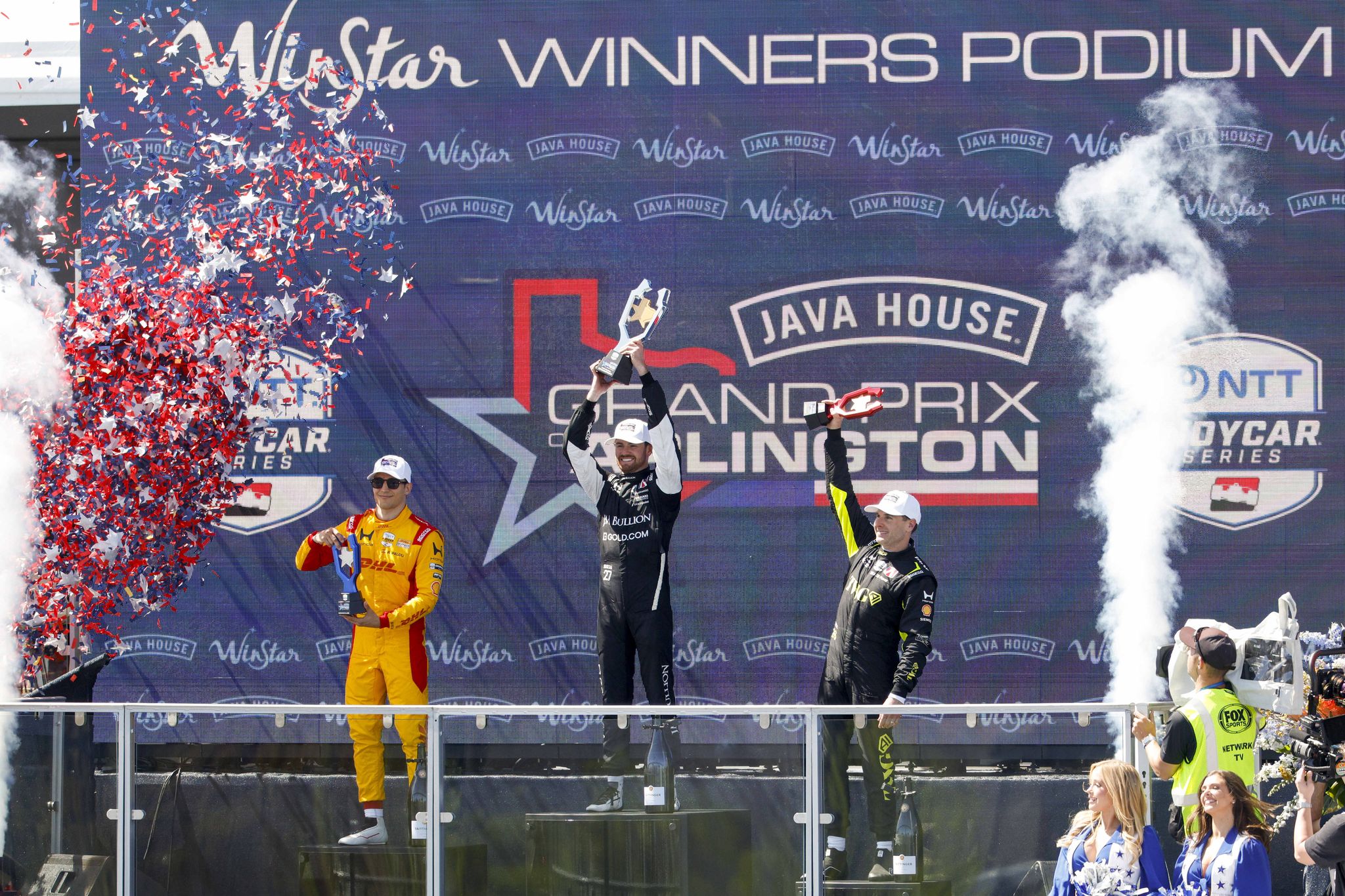 Kyle Kirkwood outlasts Alex Palou to capture Grand Prix of Arlington