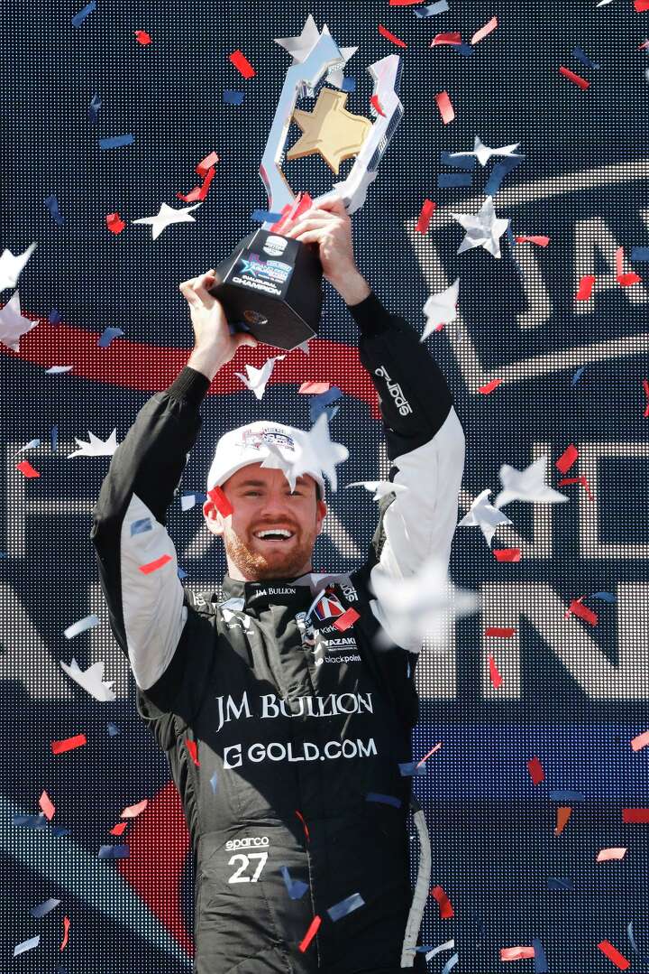 Kyle Kirkwood outlasts Alex Palou to capture Grand Prix of Arlington