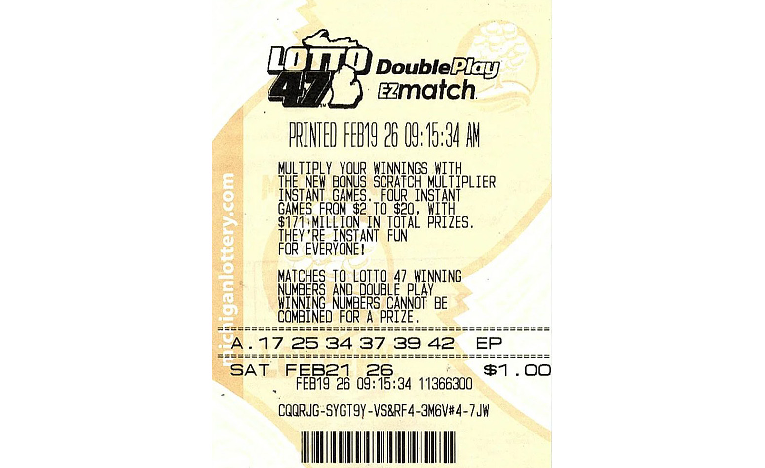 Michigan Lottery: Text leads woman to $3.98M Lotto 47 win