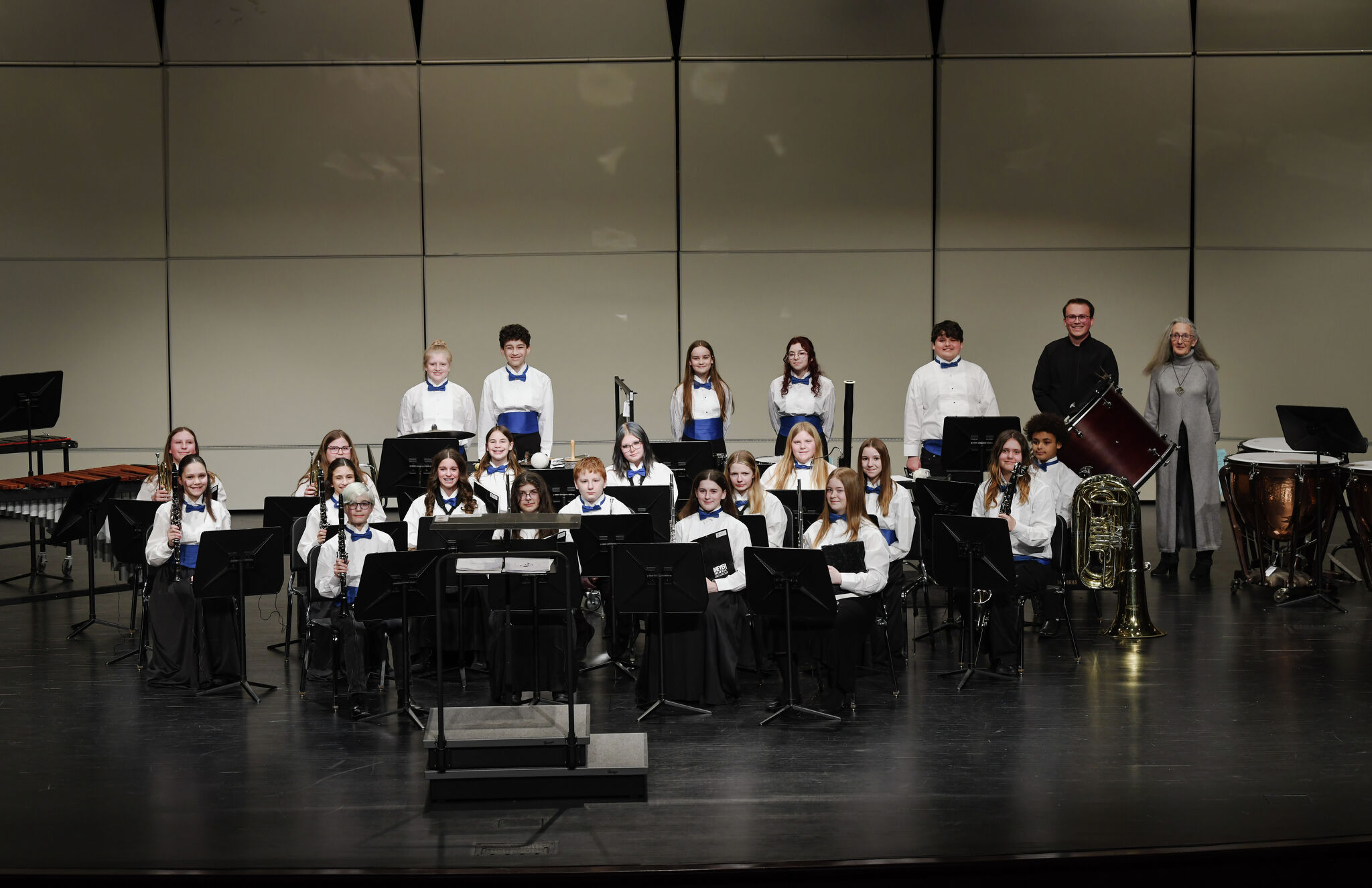 MMHS ensembles earn top scores at band festival