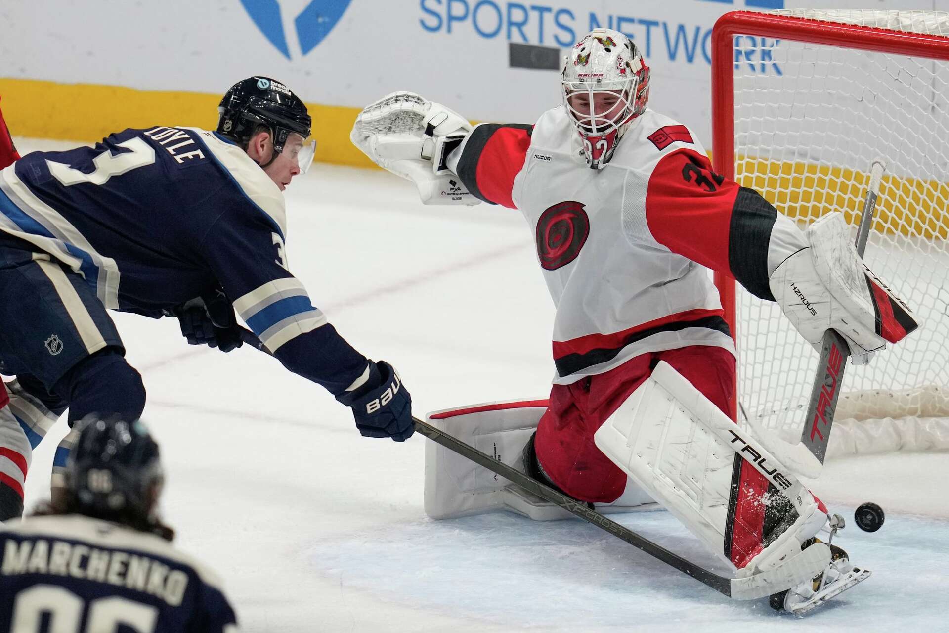 Charlie Coyle's 4-point night leads the Blue Jackets to a 5-1 win over ...