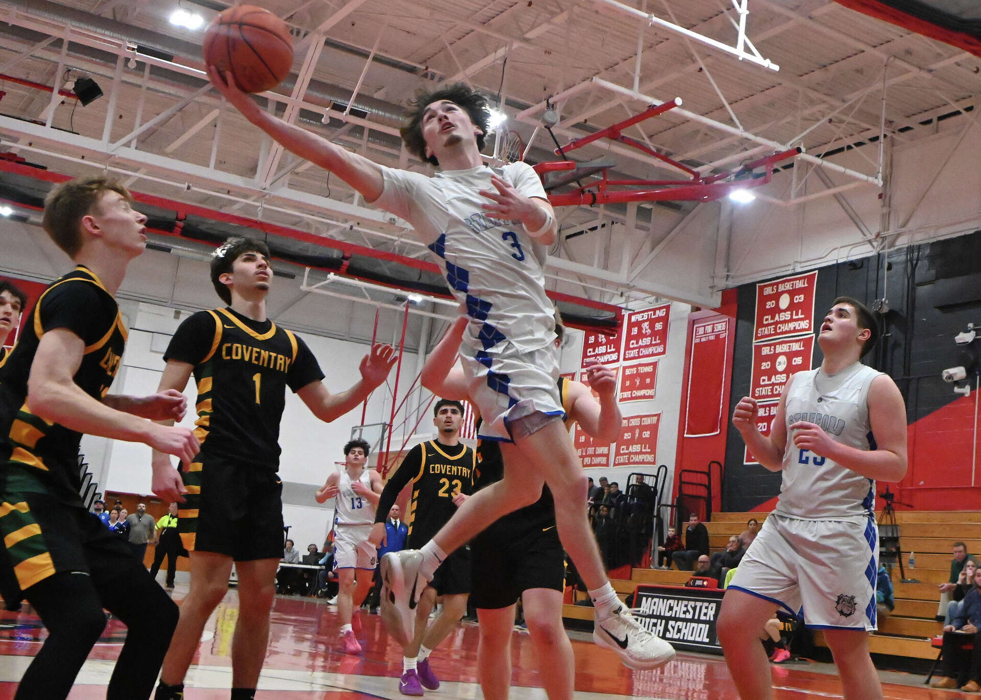 Stafford holds off Coventry to reach CIAC boys basketball finals
