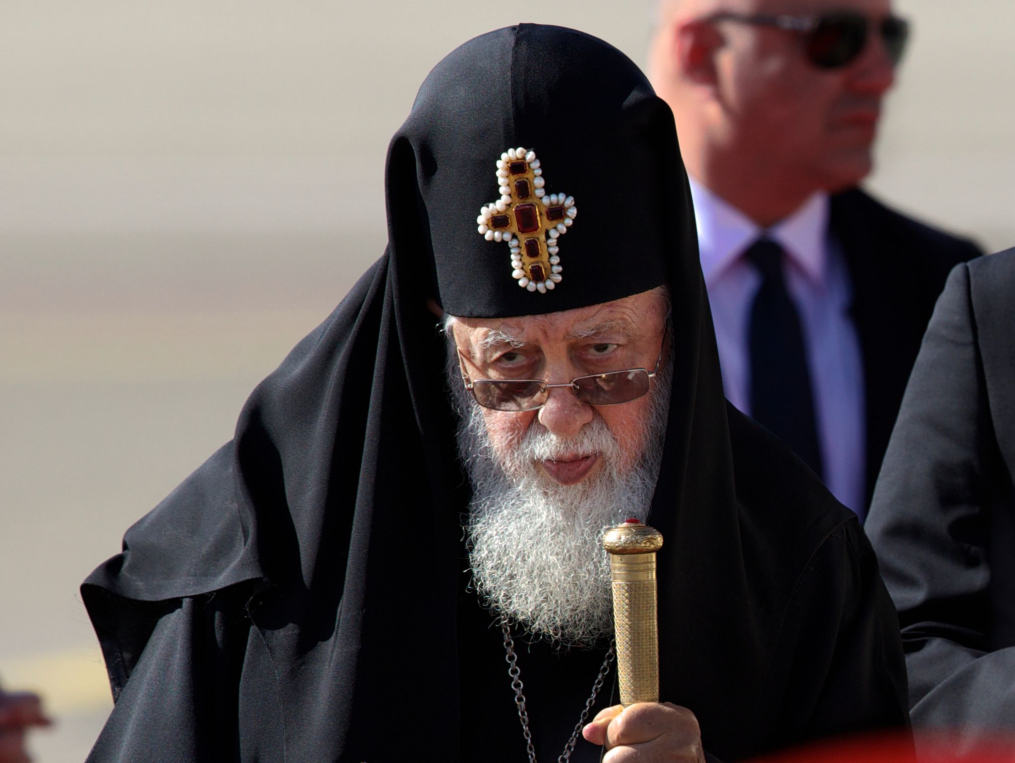 Georgian Orthodox Patriarch Ilia II, hailed as an 'epochal figure ...
