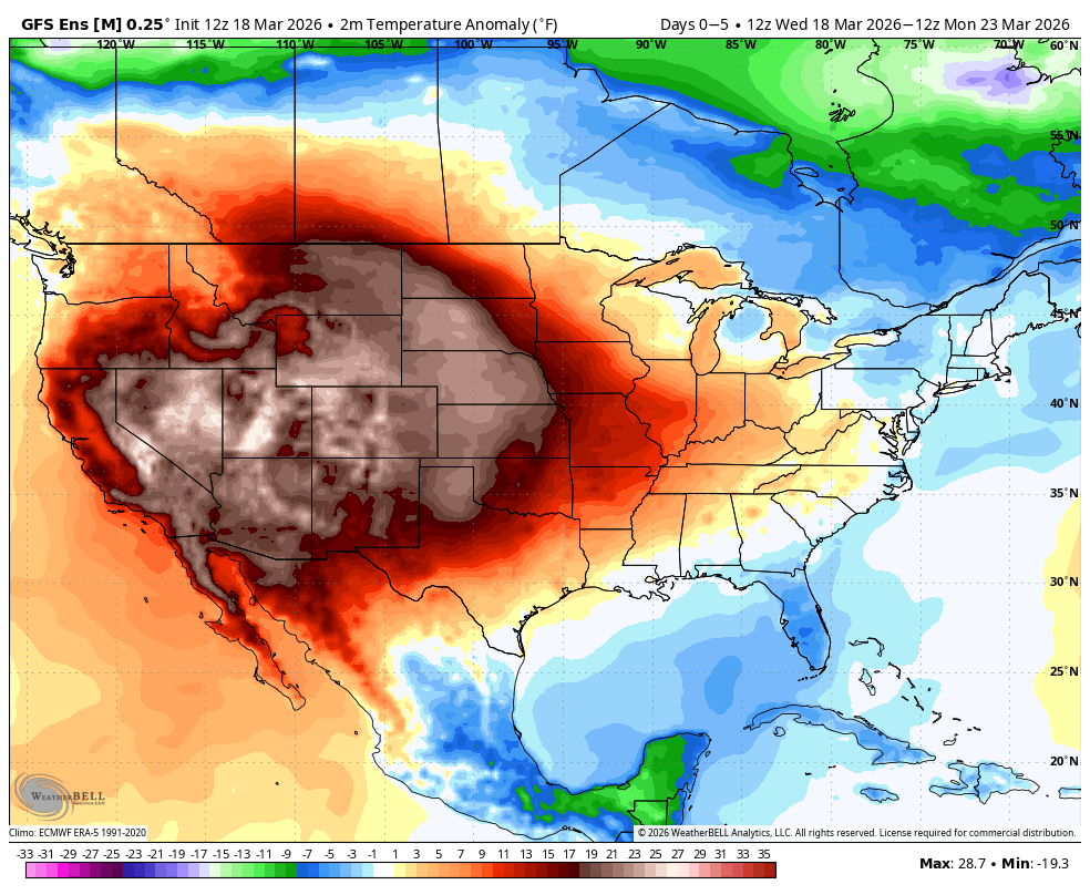 Historic Southwest heat wave brings earliest 100s on record