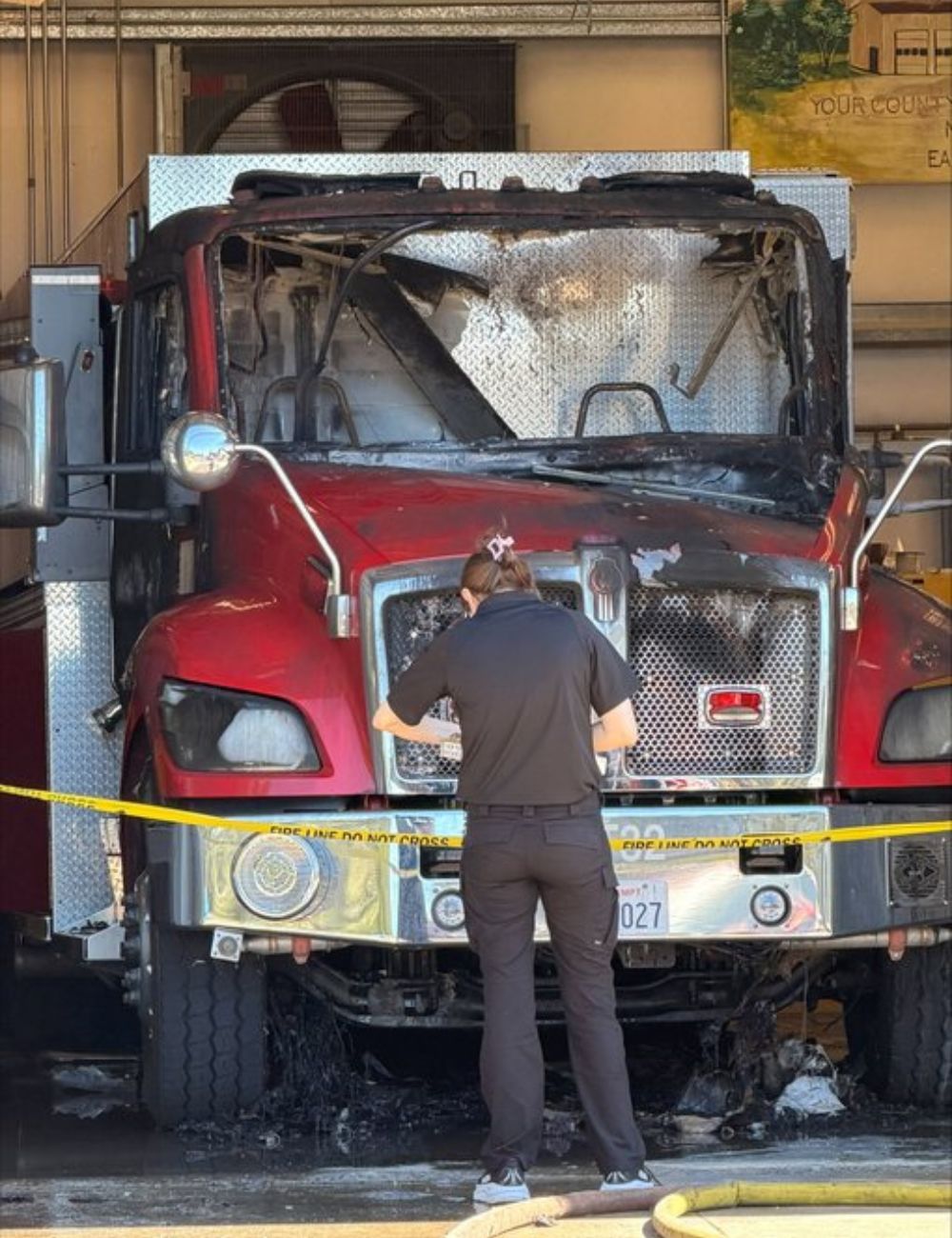 Santa Cruz Co.: Update: Arson To Blame For Fire Truck Blaze, Sheriff's ...