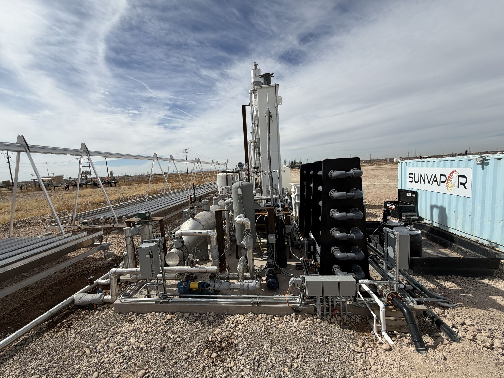 New Mexico solar desalination pilot targets oilfield water