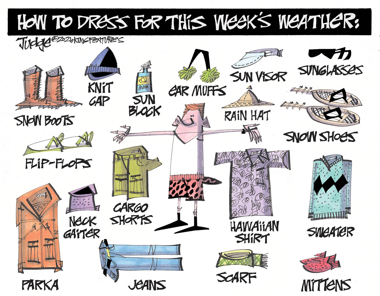 Opinion cartoon: Dress code