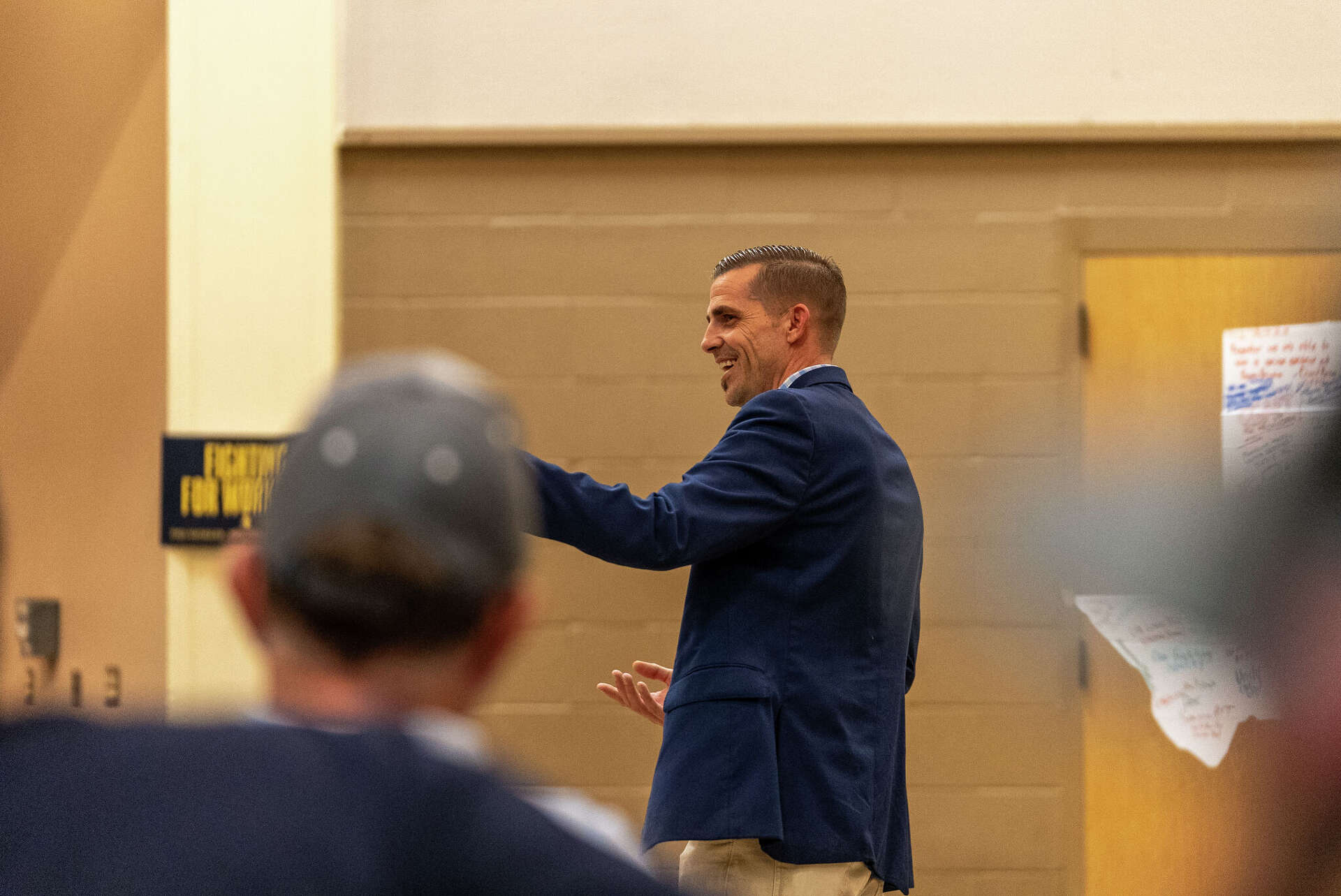 Texas AFL-CIO President visit labor union members in Beaumont