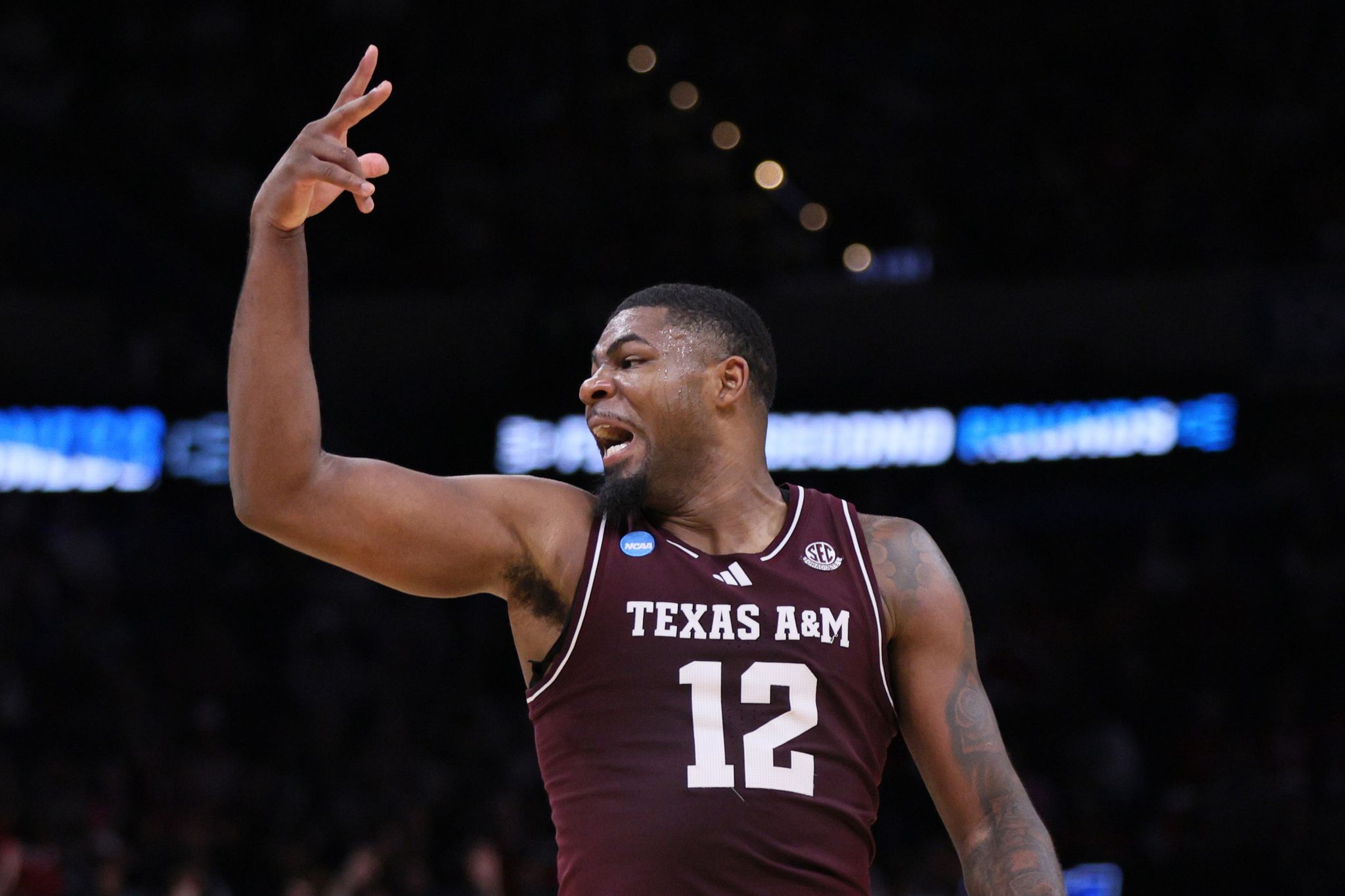 Rashaun Agee scores 22 points, leads No. 10 seed Texas A&M past No. 7 ...