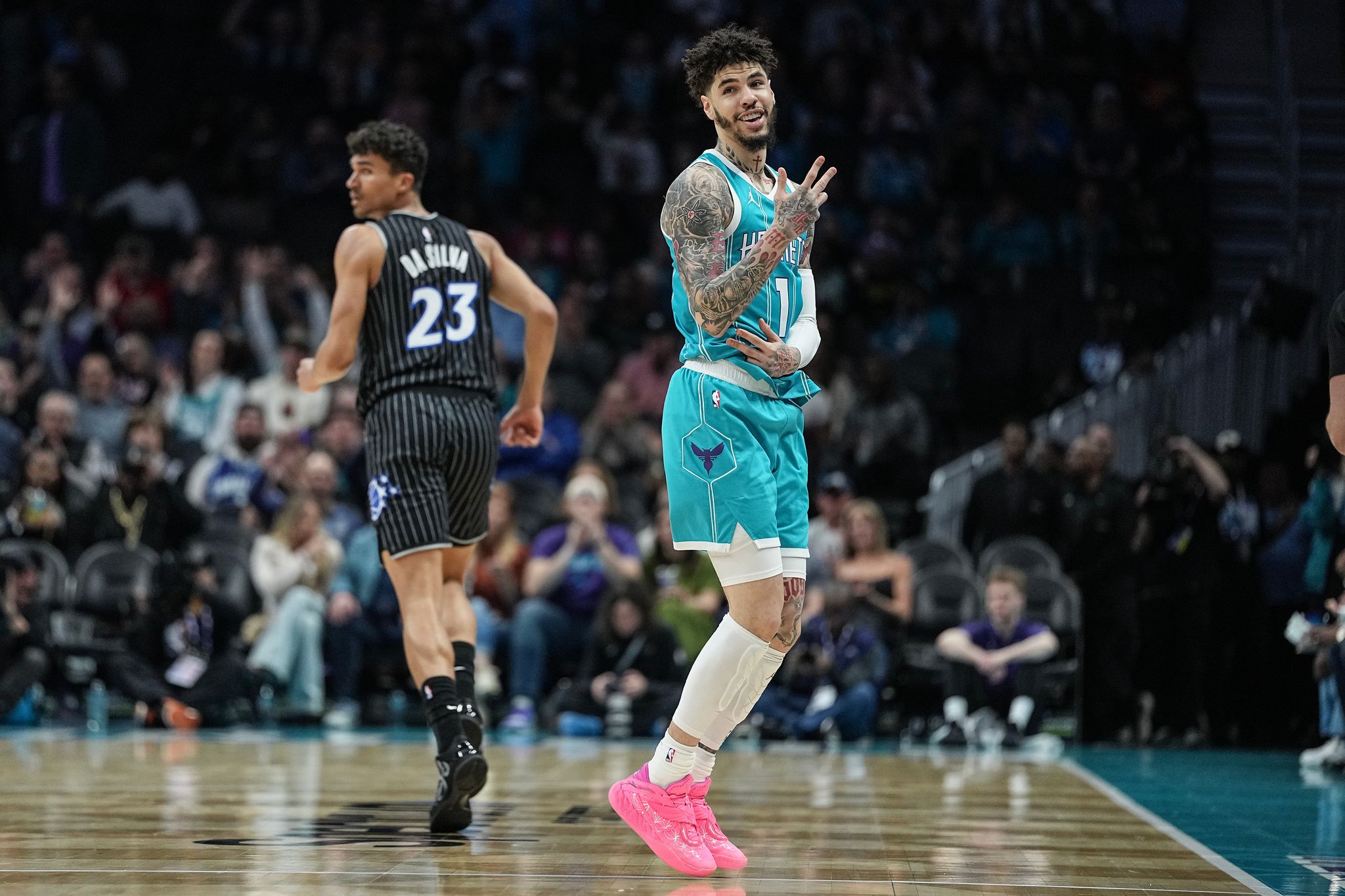 Coby White scores 27 as Hornets make 21 3-pointers in 130-111 win over ...