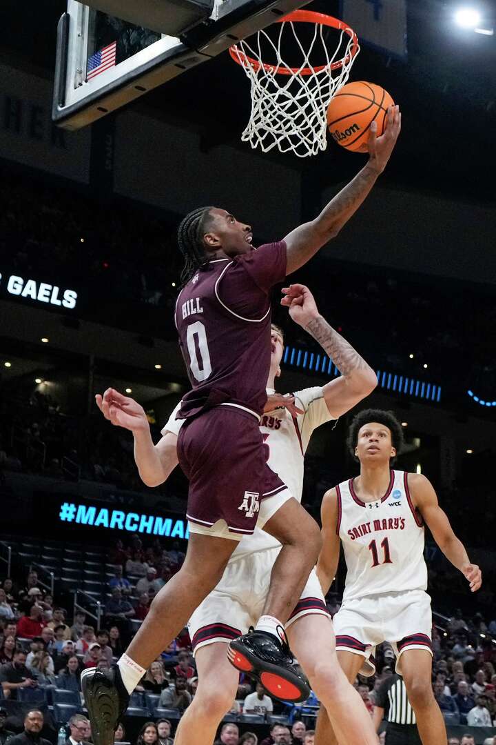 March Madness: Texas A&M blows out Saint Mary's, will face UH next