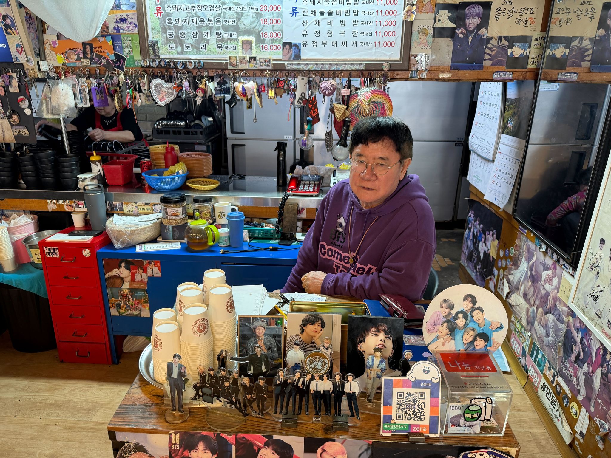 BTS fans stream to Seoul cafe, restaurant that once served as bases for ...