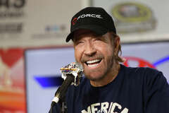 Chuck Norris wasn't born in Texas—but he was as Texas as it gets