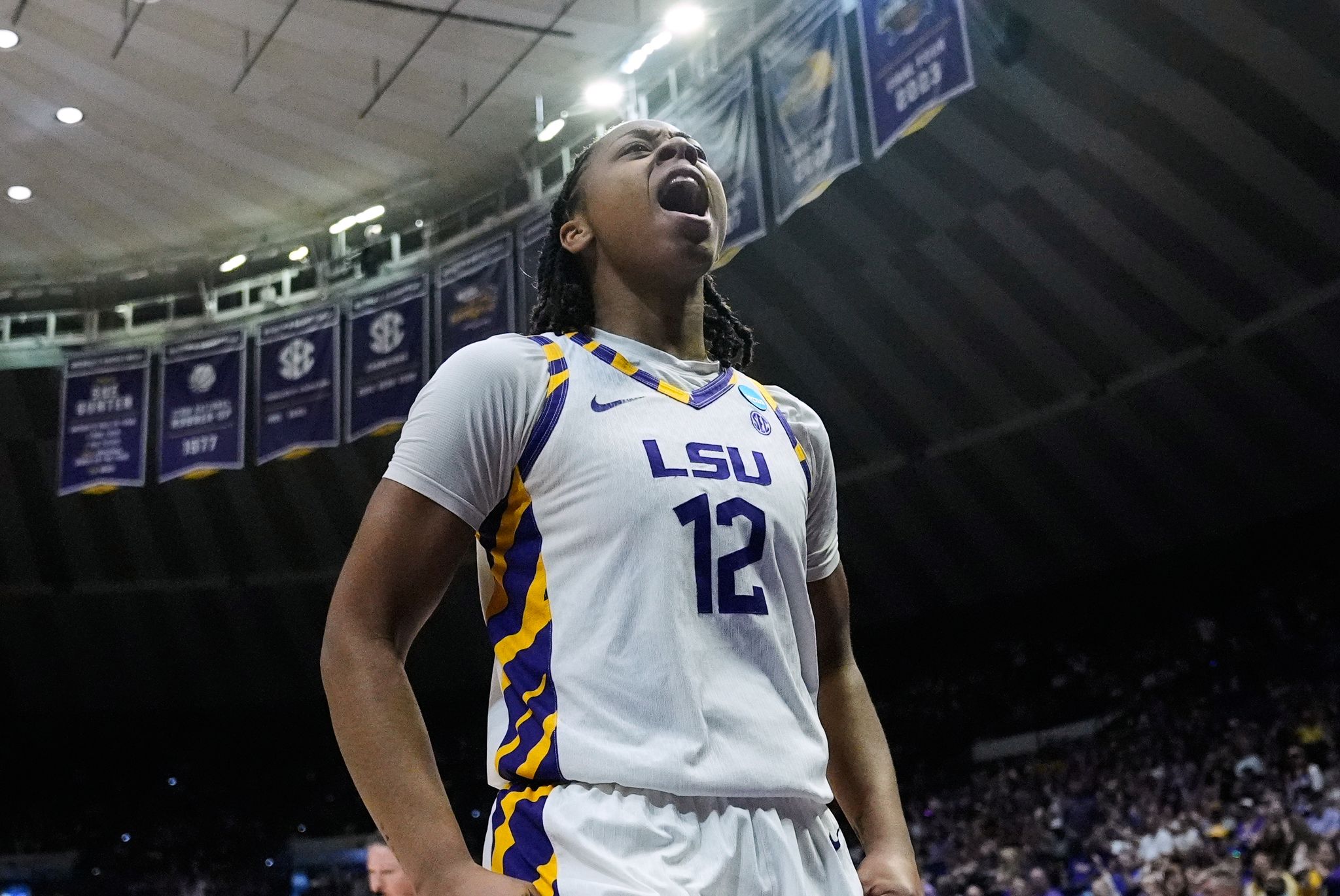 Johnson and Williams pace LSU past Jacksonville 116-58 in opening round ...
