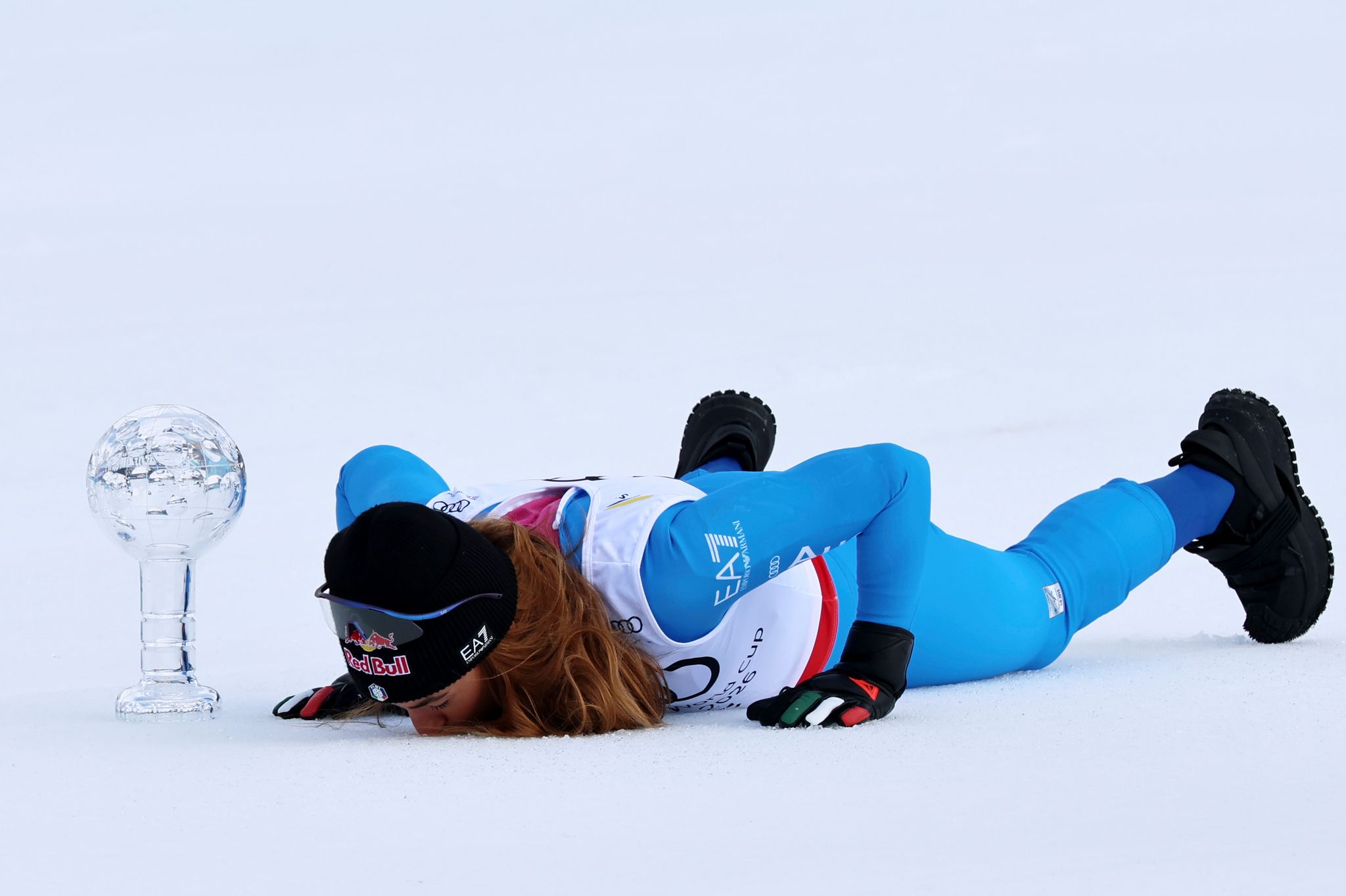 Goggia wins to lock up World Cup super-G title. Aicher further closes ...