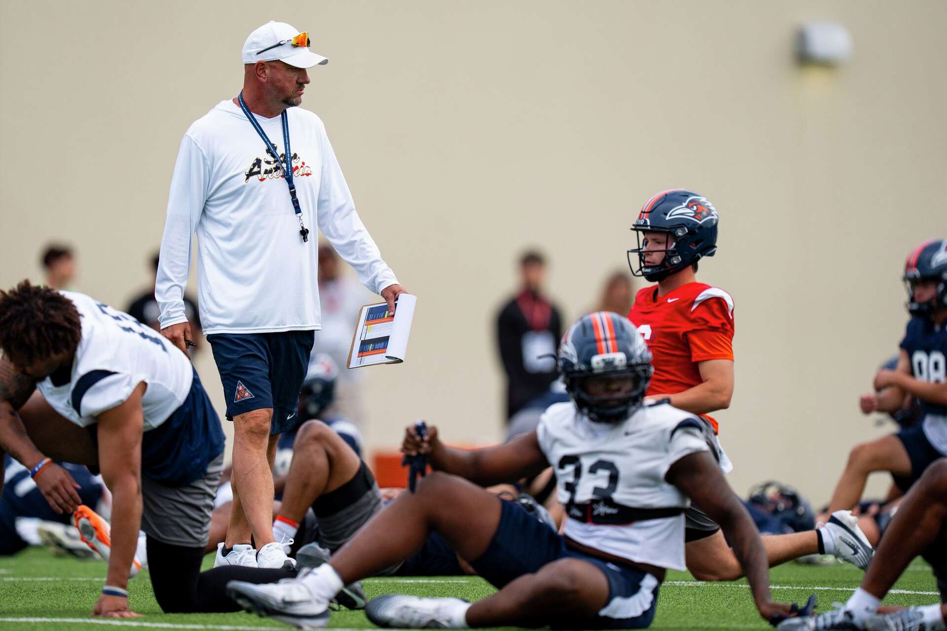 UTSA returners hold steady on first day of spring football practice