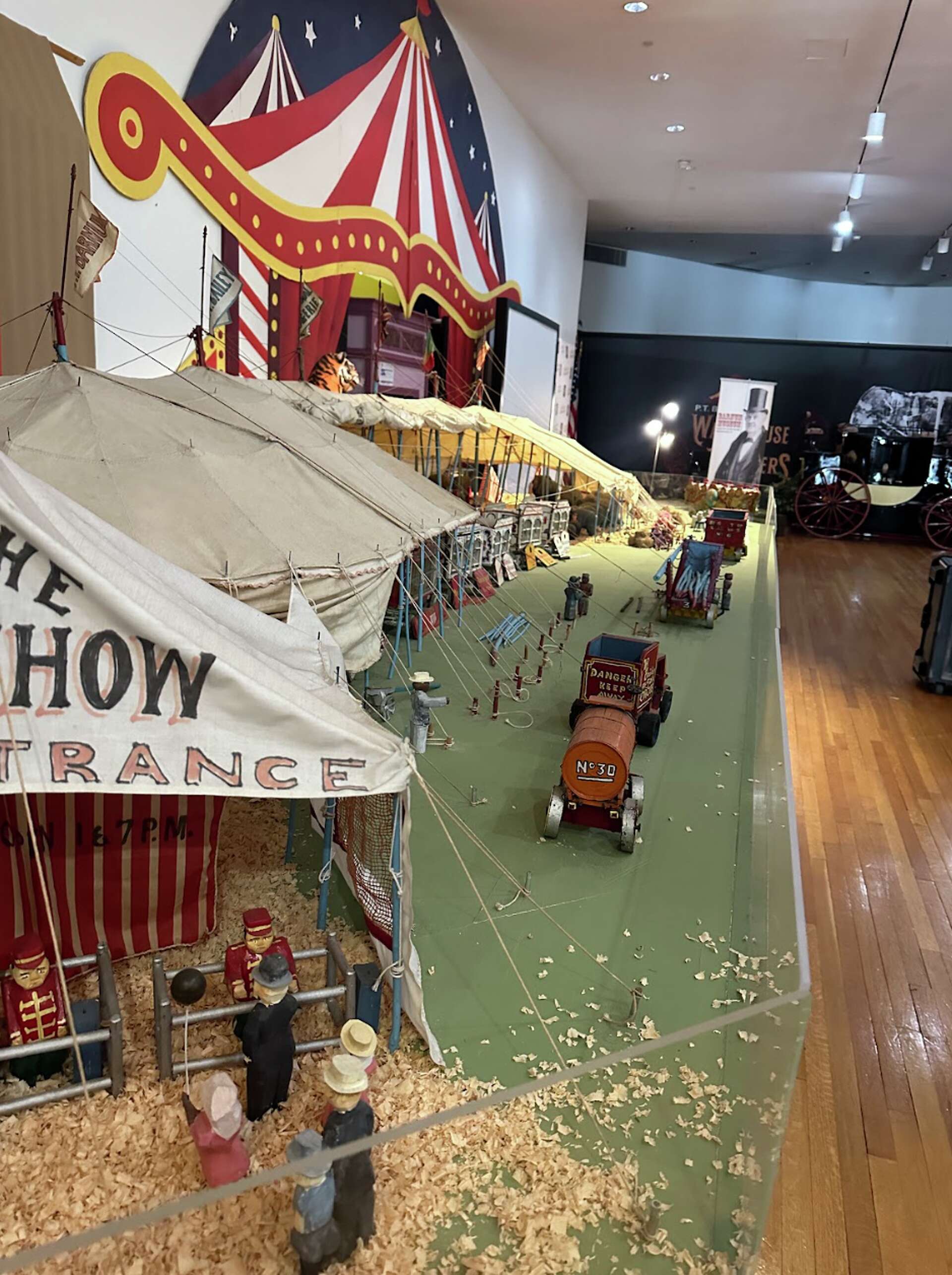 CT's Barnum Museum showcases circus robot dog, flips, pole balancing
