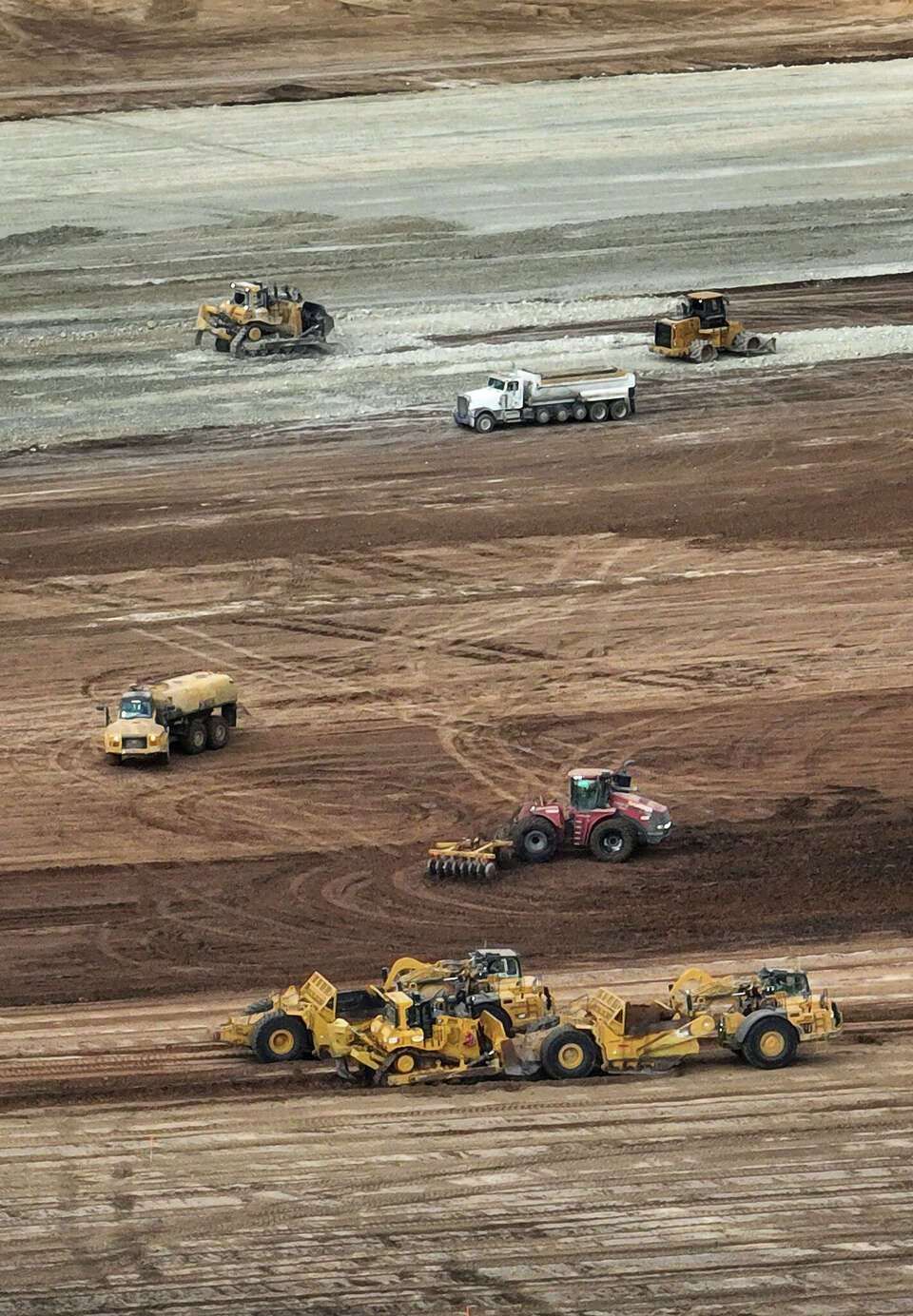 Tesla chip design plant construction in Austin| Photos