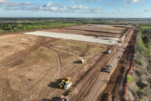 Tesla chip design plant construction in Austin| Photos