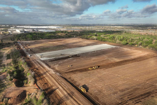 Tesla chip design plant construction in Austin| Photos