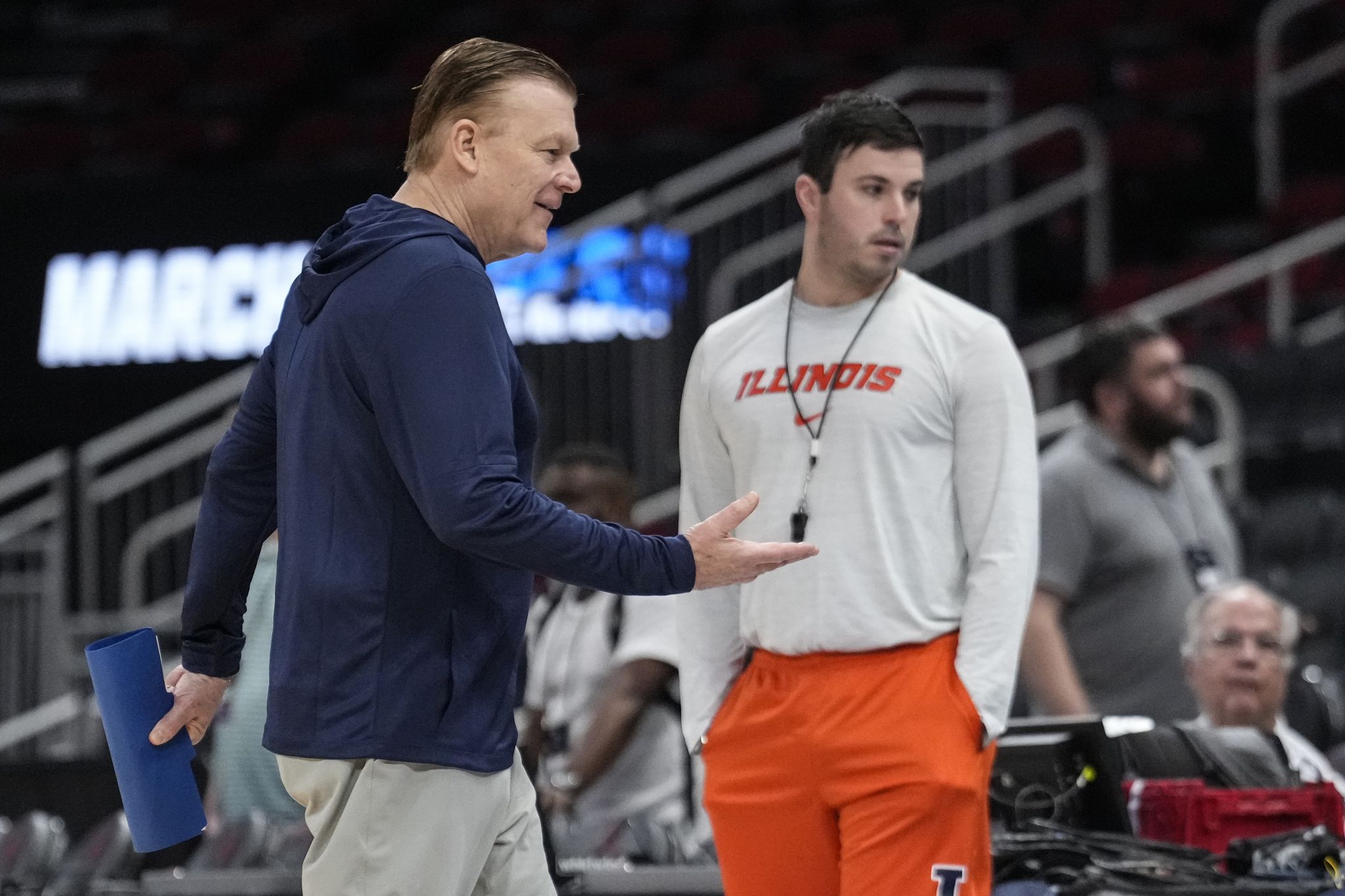 March Madness: Illinois' Brad Underwood OK with playing UH in Houston
