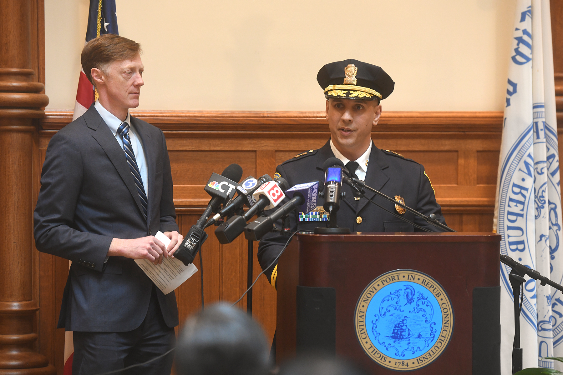 New Haven mayor nominates acting police chief to fill role permanently