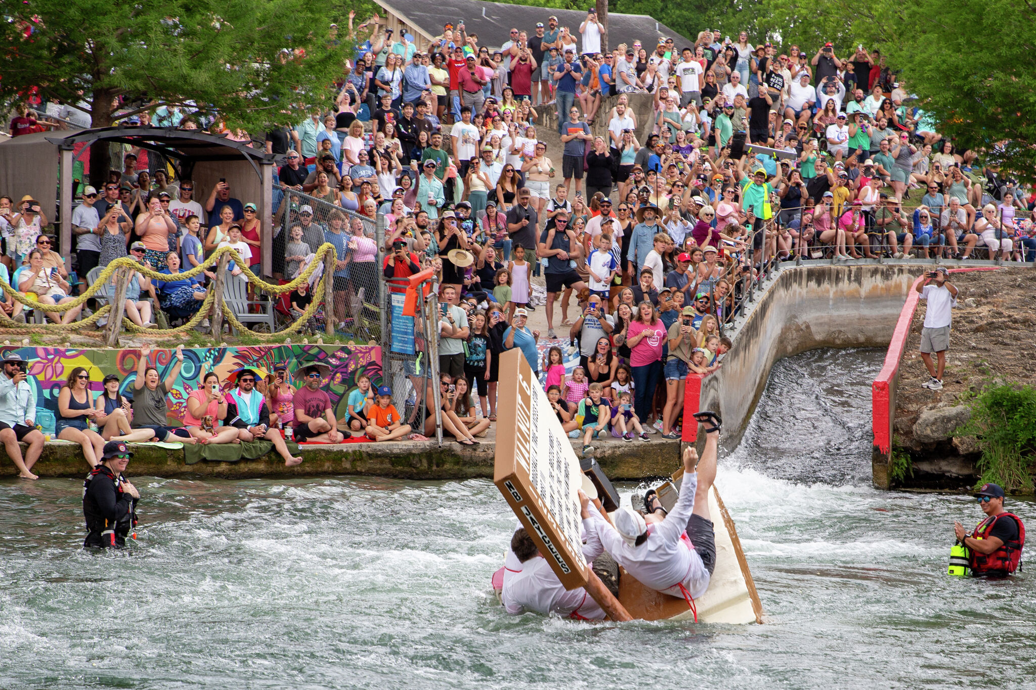 Meet the Texas man behind New Braunfels' Thru the Chute race
