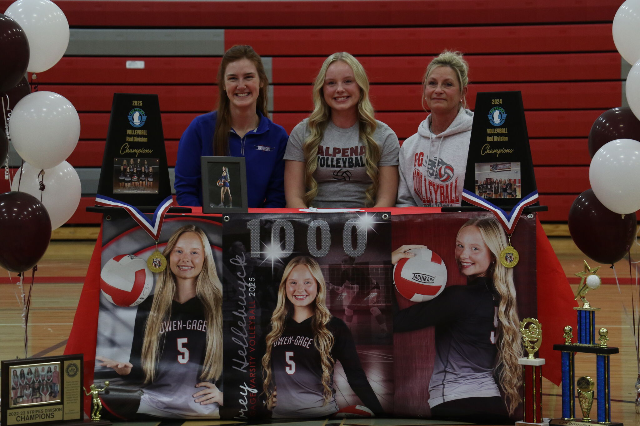 Aubrey Hellebuyck signs with Alpena CC volleyball
