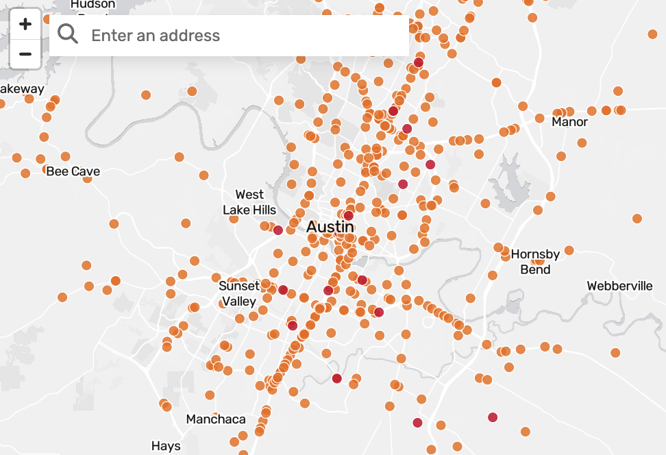 Road rage in Austin: Map shows crashes, shootings and trends over time