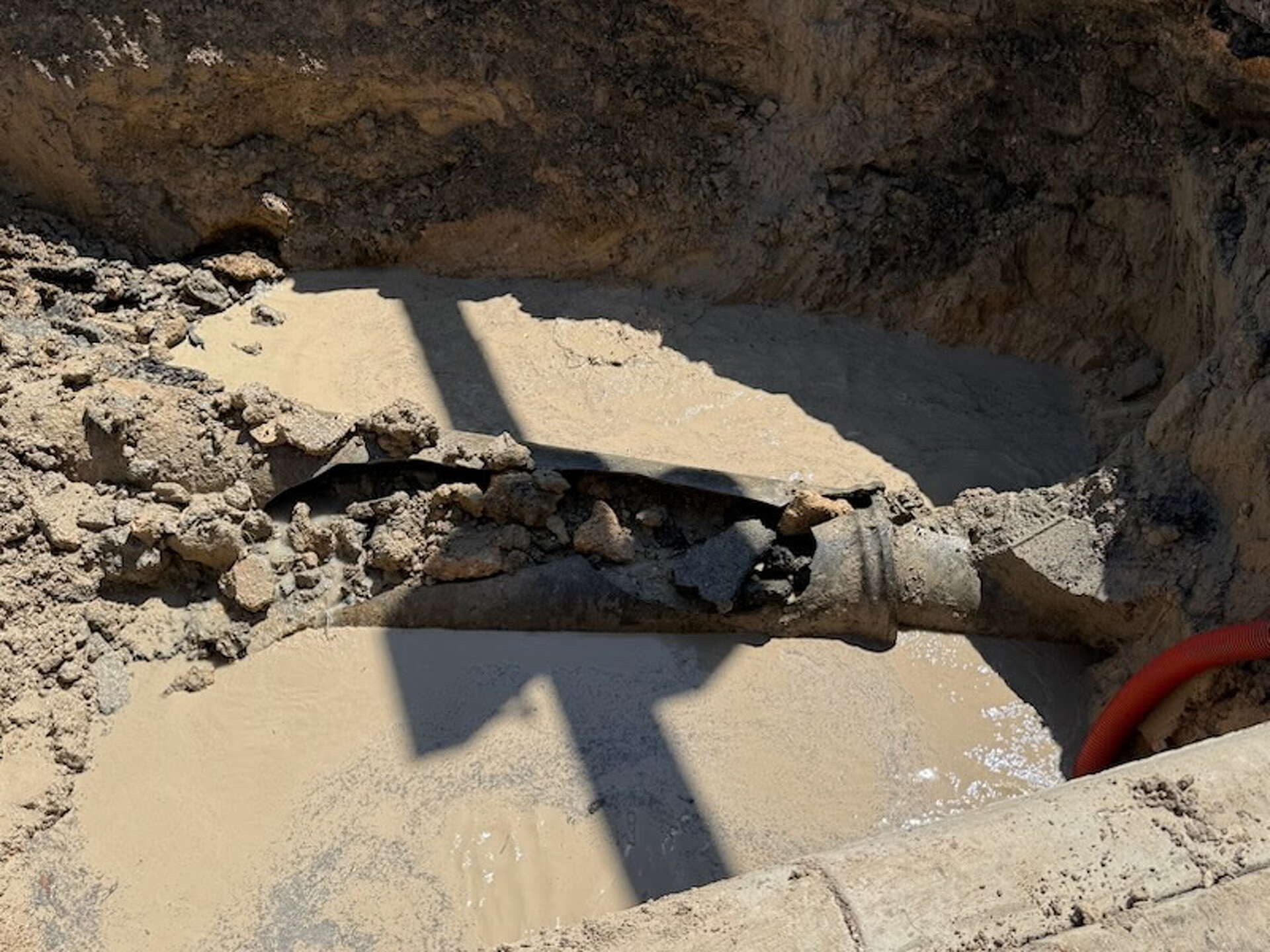 SAWS working to repair water main break near Frost Bank Center