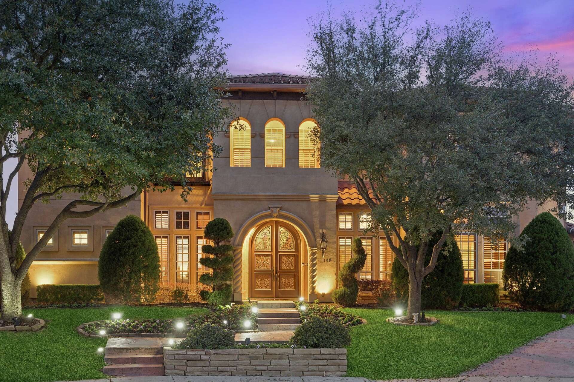 Mediterranean estate featuring panoramic golf course views to be held ...