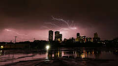 Cold front targeting Texas with possibly developing storms