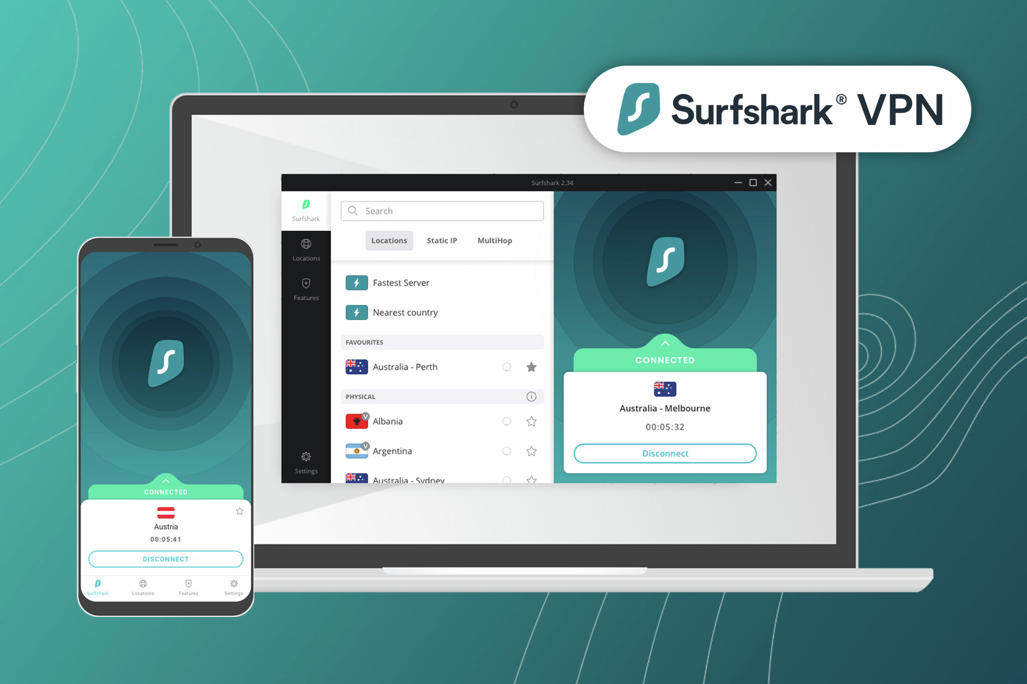 Get a 3-year Surfshark VPN Starter Plan subscription for just $67.20