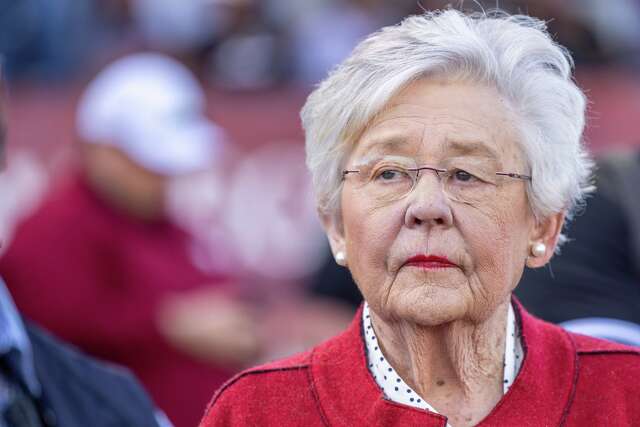 Alabama Gov. Kay Ivey is hospitalized after a minor procedure, her ...