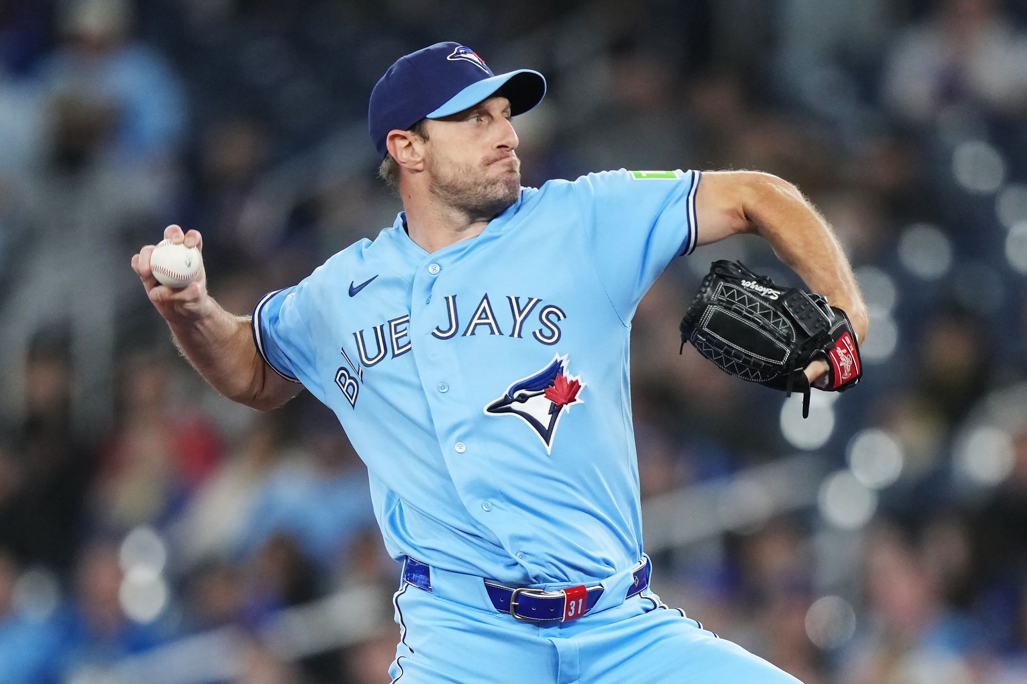 Max Scherzer pitches six innings to win first start of season as Blue ...