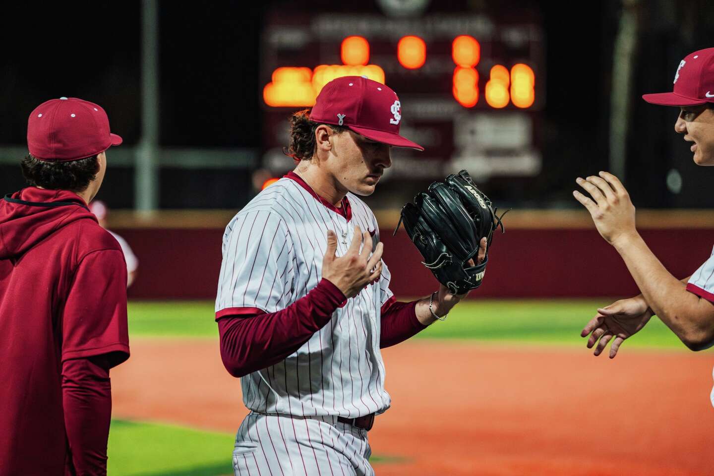 Santa Clara's Max Bayles went from closer to ace thanks to one pitch