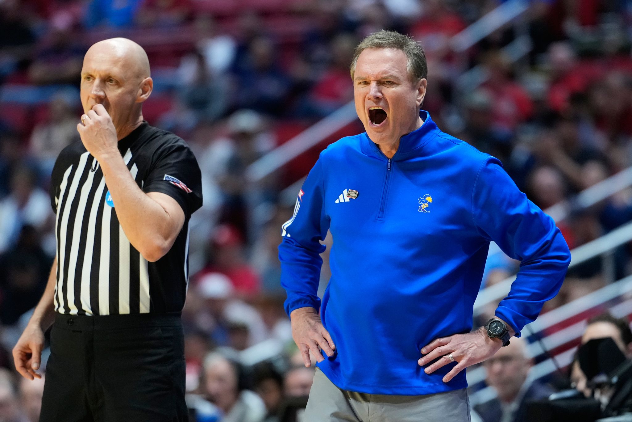 Kansas coach Bill Self is returning for a 24th season with the Jayhawks