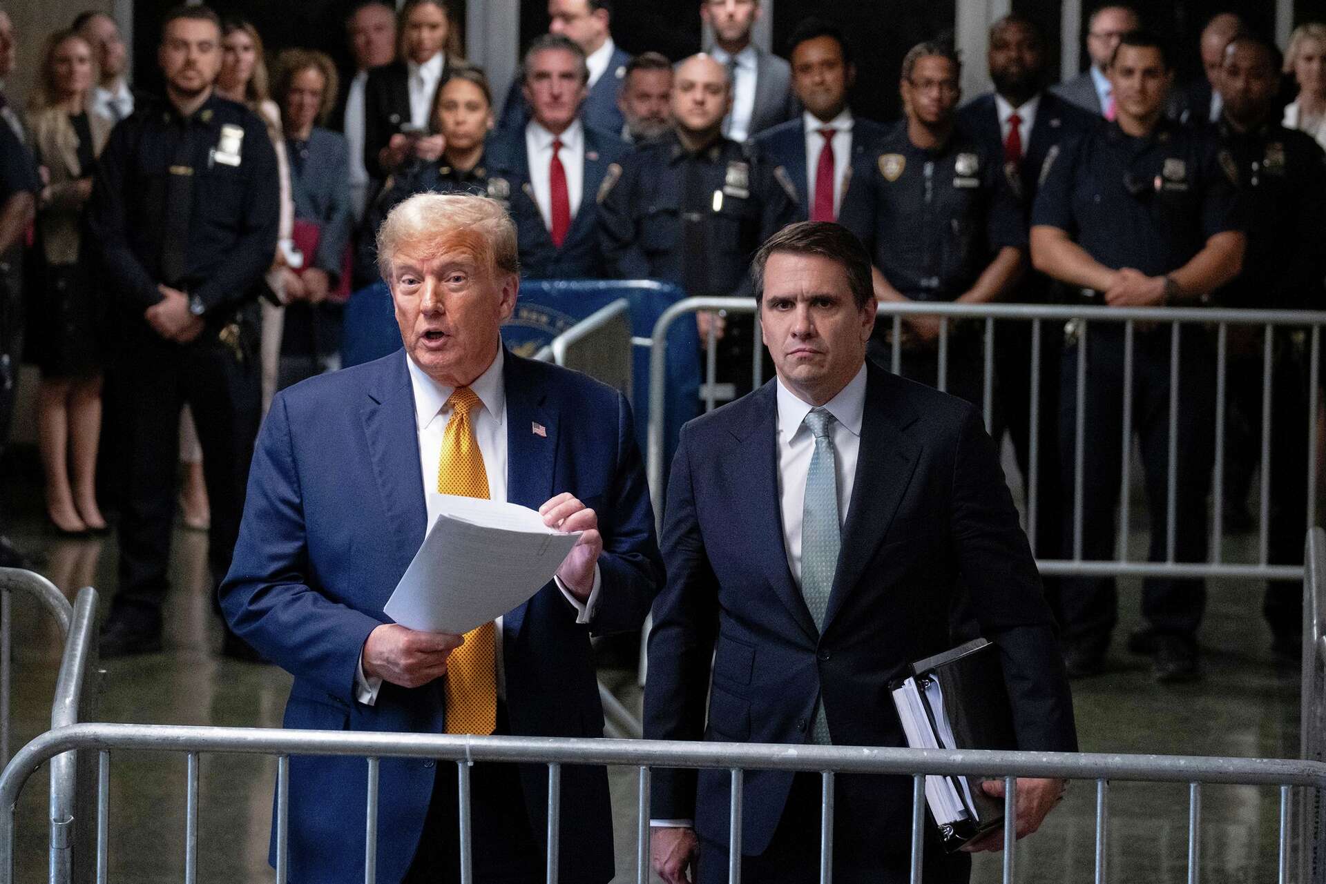A look at Todd Blanche, the ex-Trump lawyer who's the president's pick ...